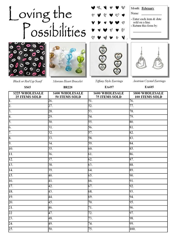 Rancho Trading Company. Loving the Possibilities Contest Flyer